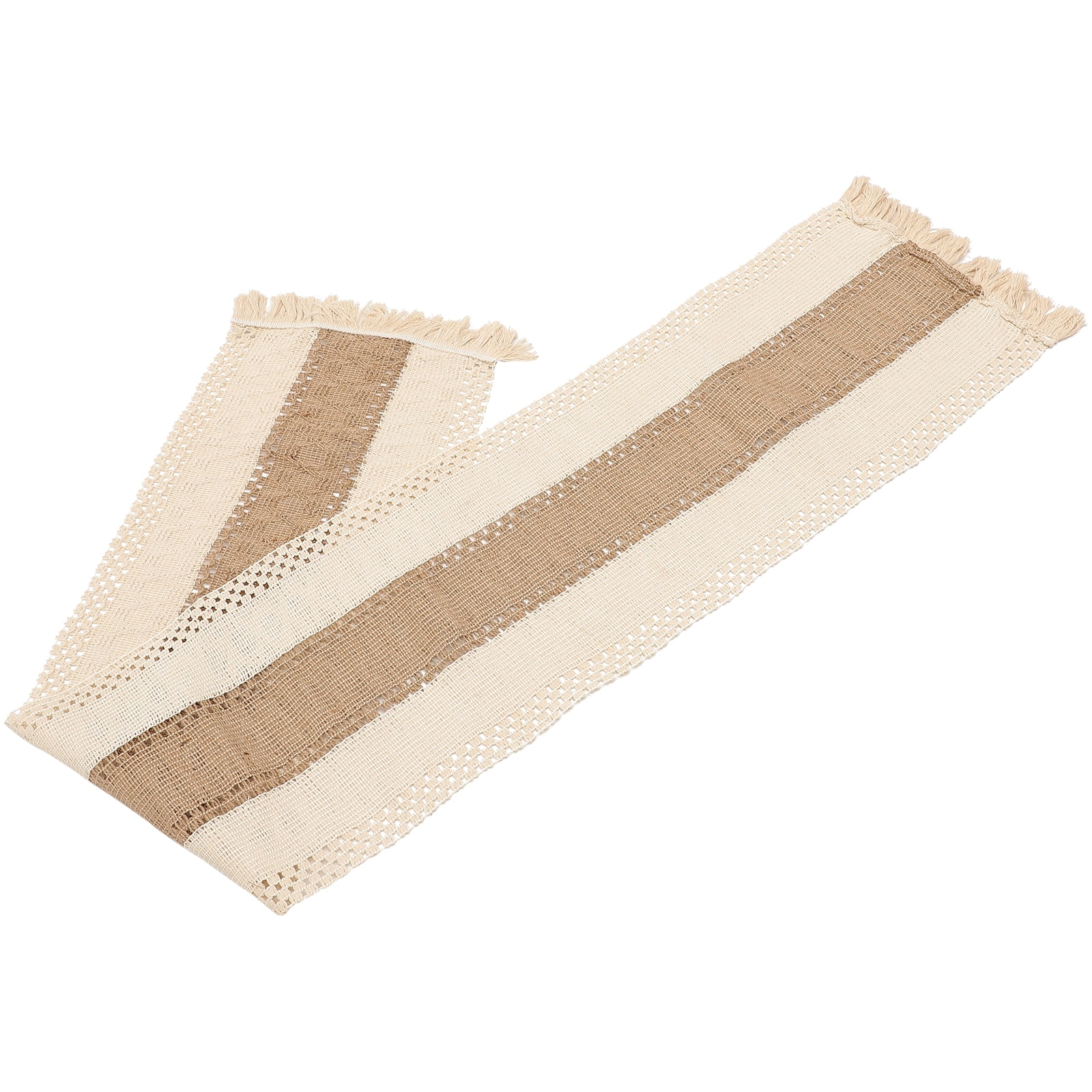 Tassel Table Runner Party Linen Tablecloth Weaving Table Runner Wedding ...