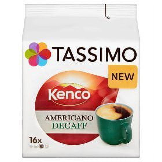 Tassimo Kenco Americano Decaff Decaffeinated Coffee Discs - Walmart.com