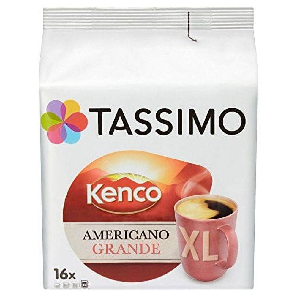 Tassimo Kenco Americano Grande - 16 per pack (1.74lbs) - Walmart.com