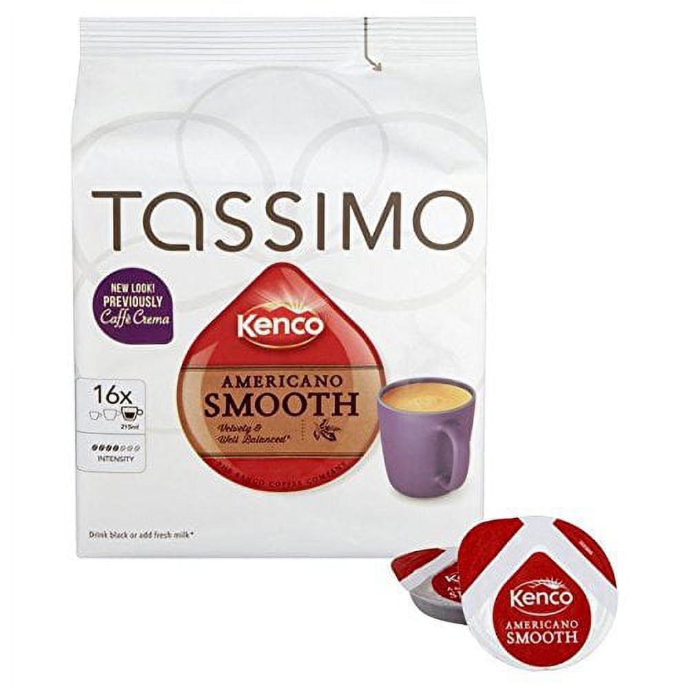 Tassimo Kenco Americano Smooth - 16 per pack (1.74lbs) - Walmart.com