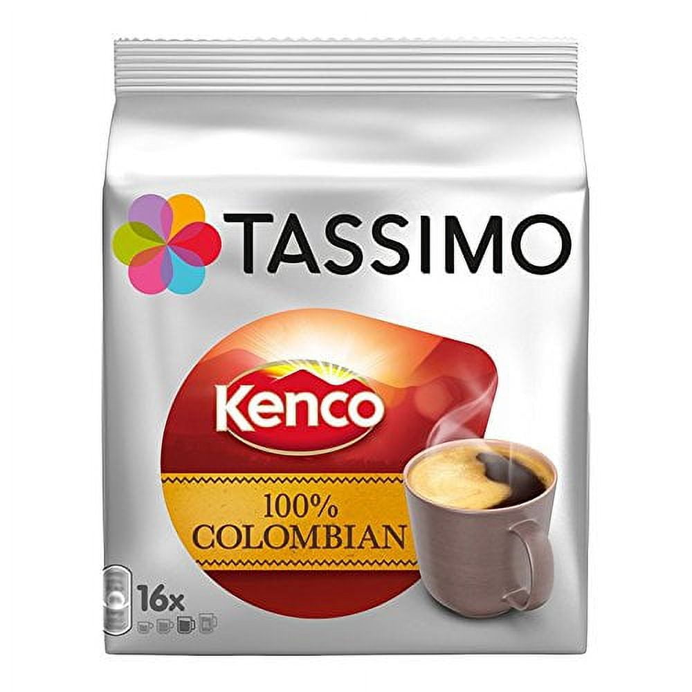 Tassimo Kenco Colombian Coffee T-Discs 4 Pack by Kenco - Walmart.com