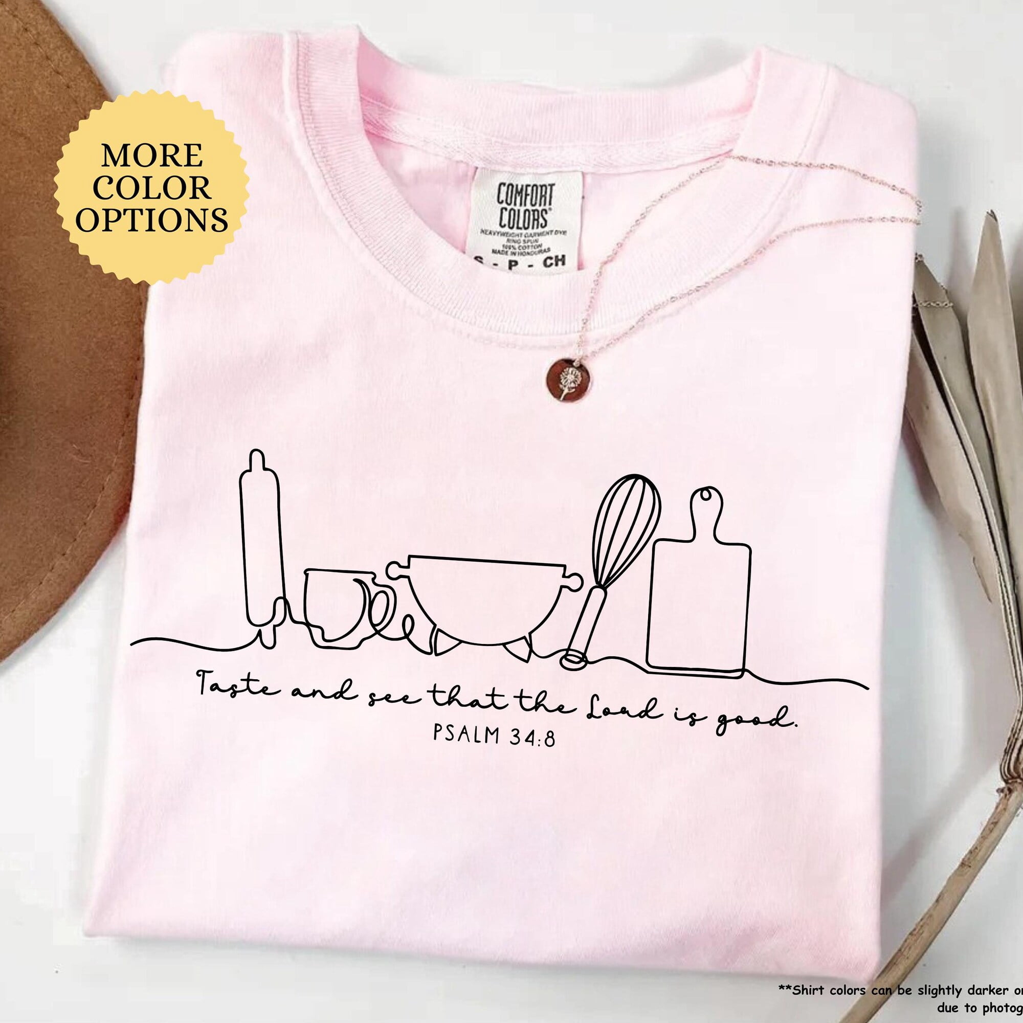 Taste And See That The Lord Is Good Shirt Psalm 34 8 Christian Shirt ...