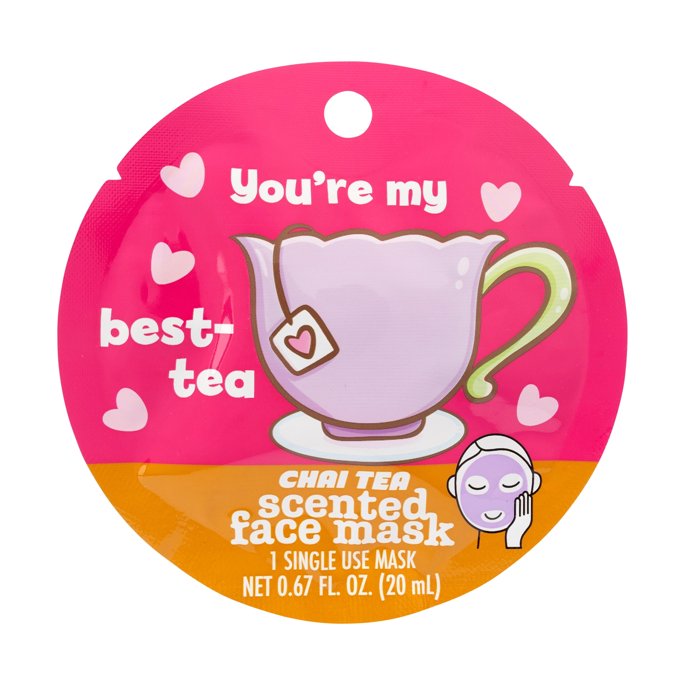 Taste Beauty Face Mask, Chia Tea Scented - Walmart.com