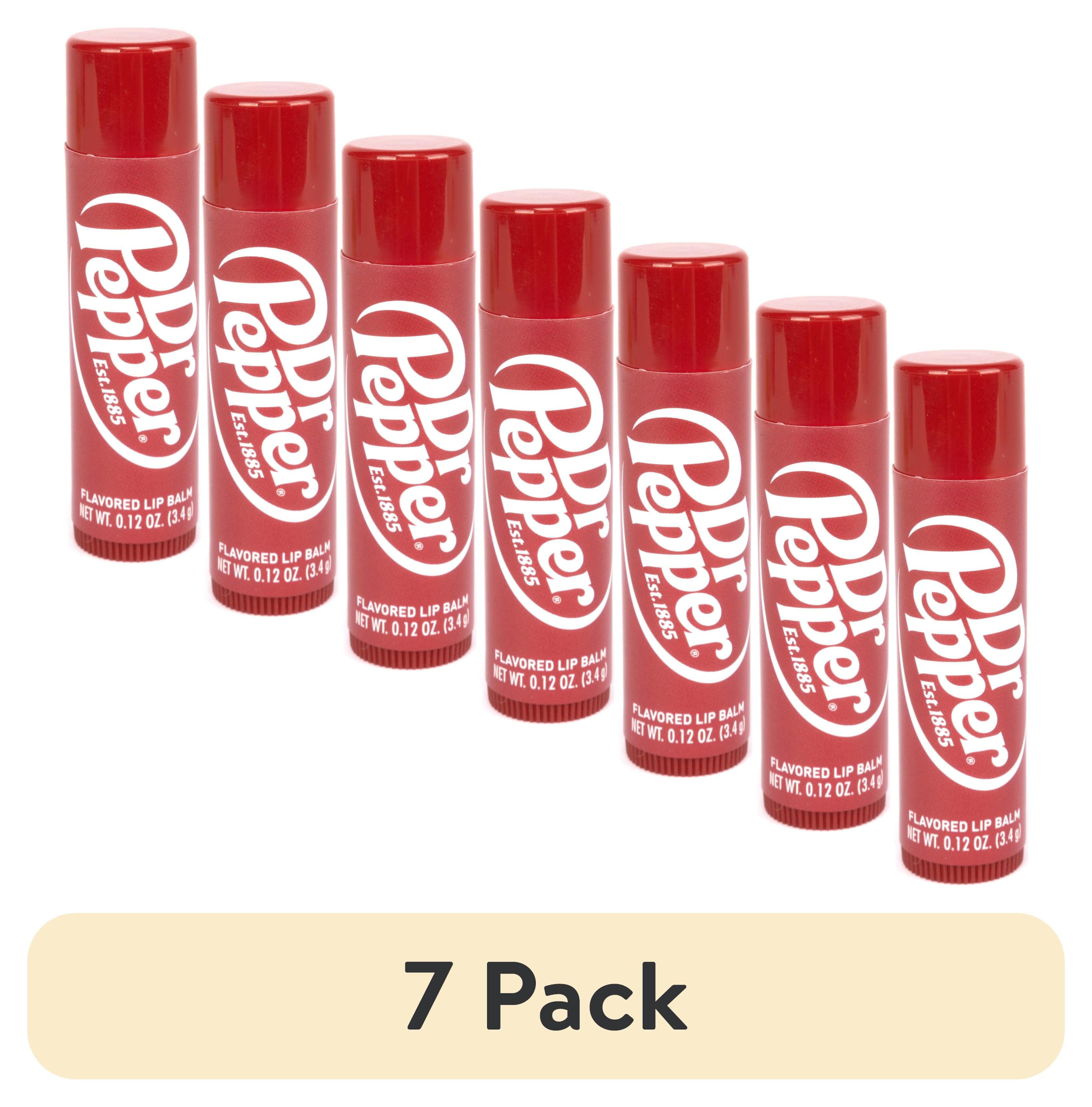 (7 pack) Taste Beauty, Dr. Pepper Flavored Lip Balm, .12 oz - Walmart.com