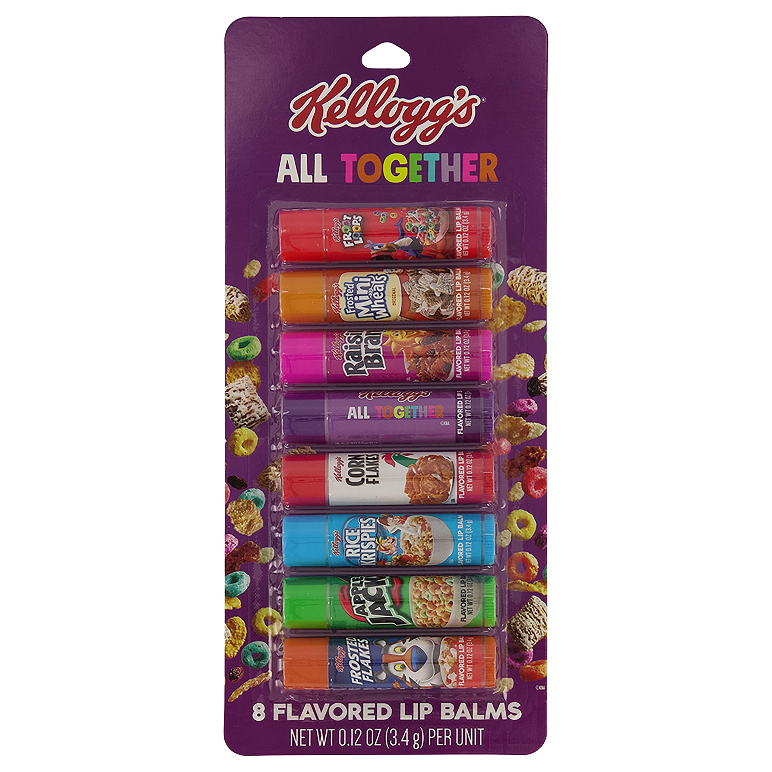 Taste Beauty KELLOGGS Breakfast Pack Lip Balms- 8-Pack of Favorite ...