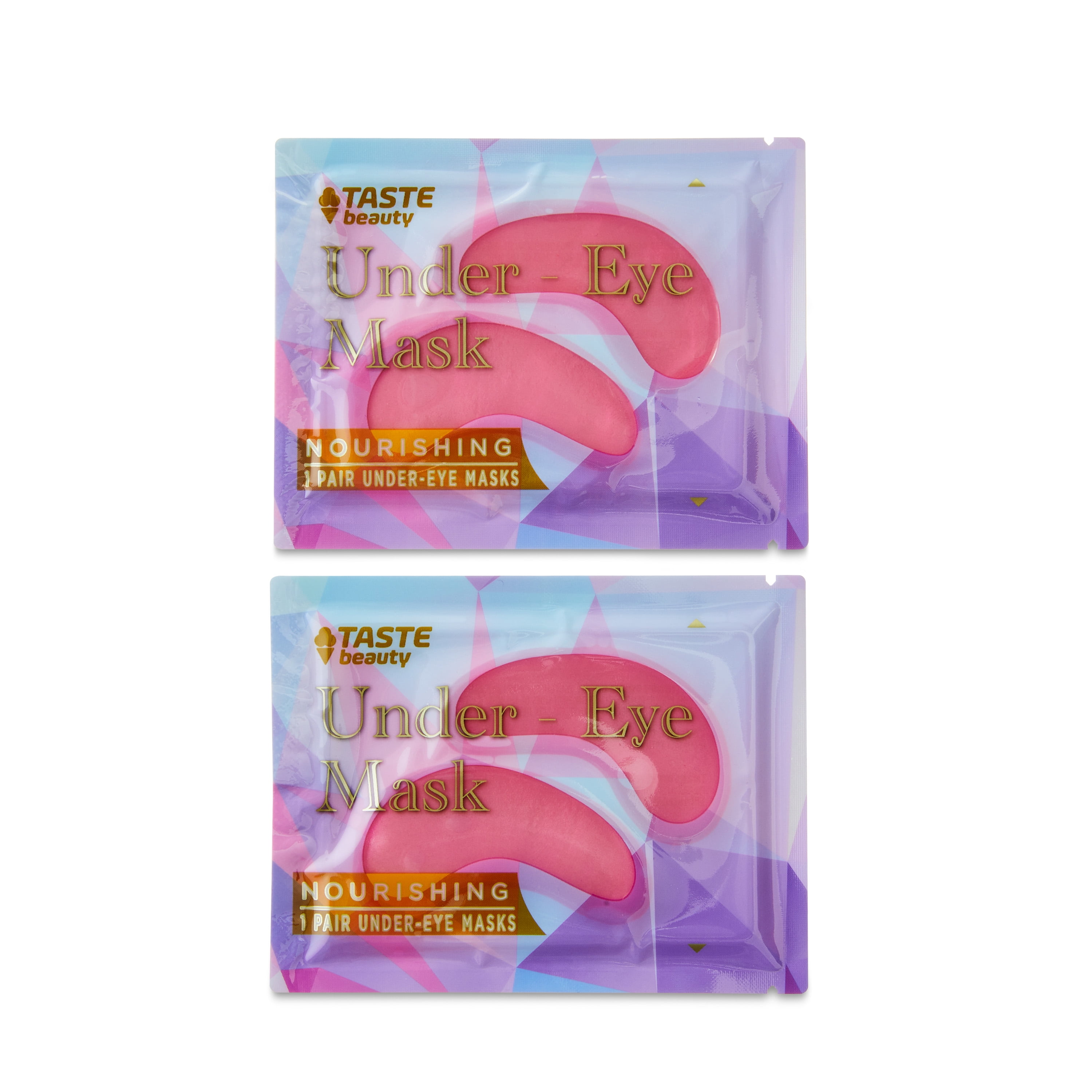 Taste Beauty Nourishing Under-Eye Masks, 2 Pair - Walmart.com