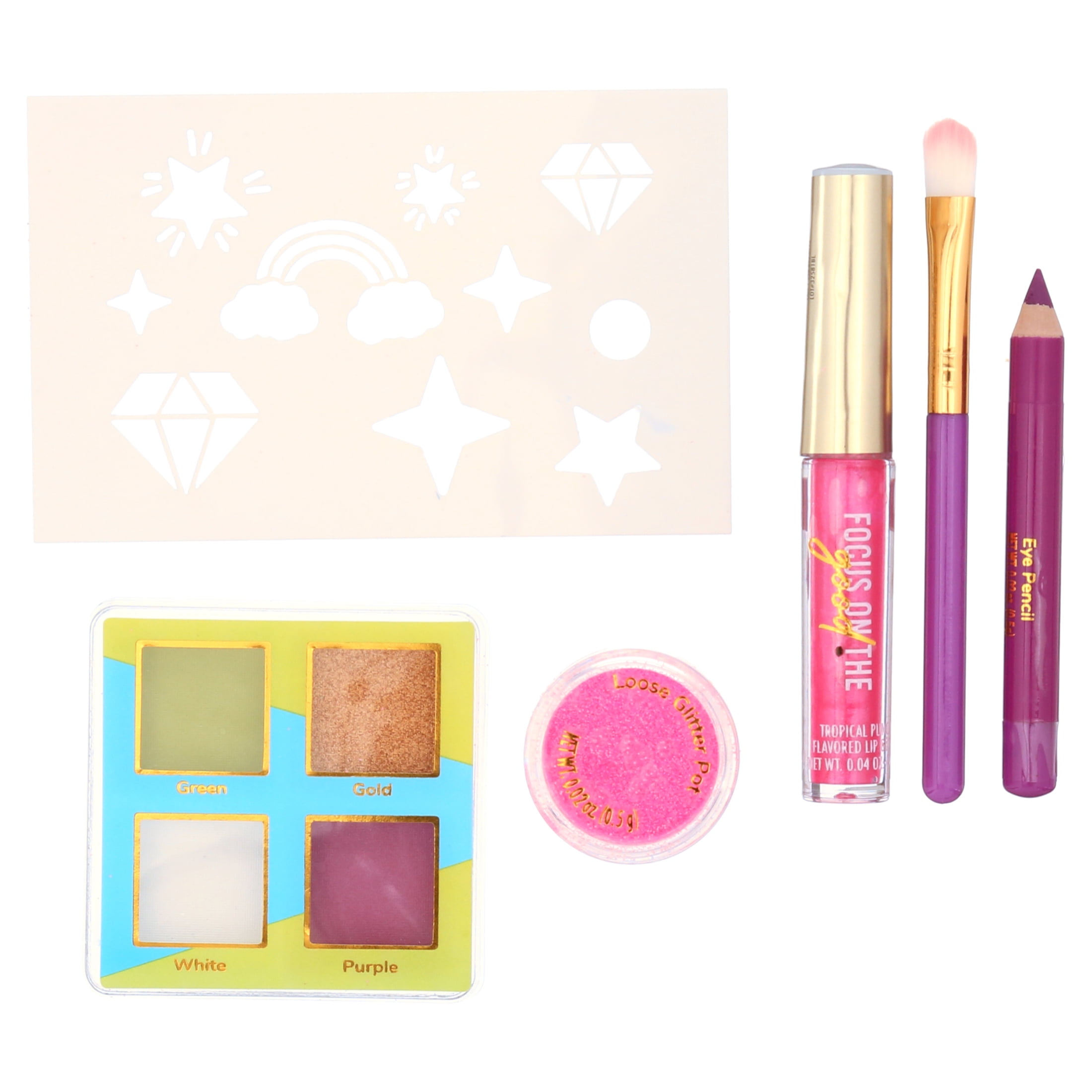 Taste Beauty Power Line- Make-up kit, includes stencil, powder set ...