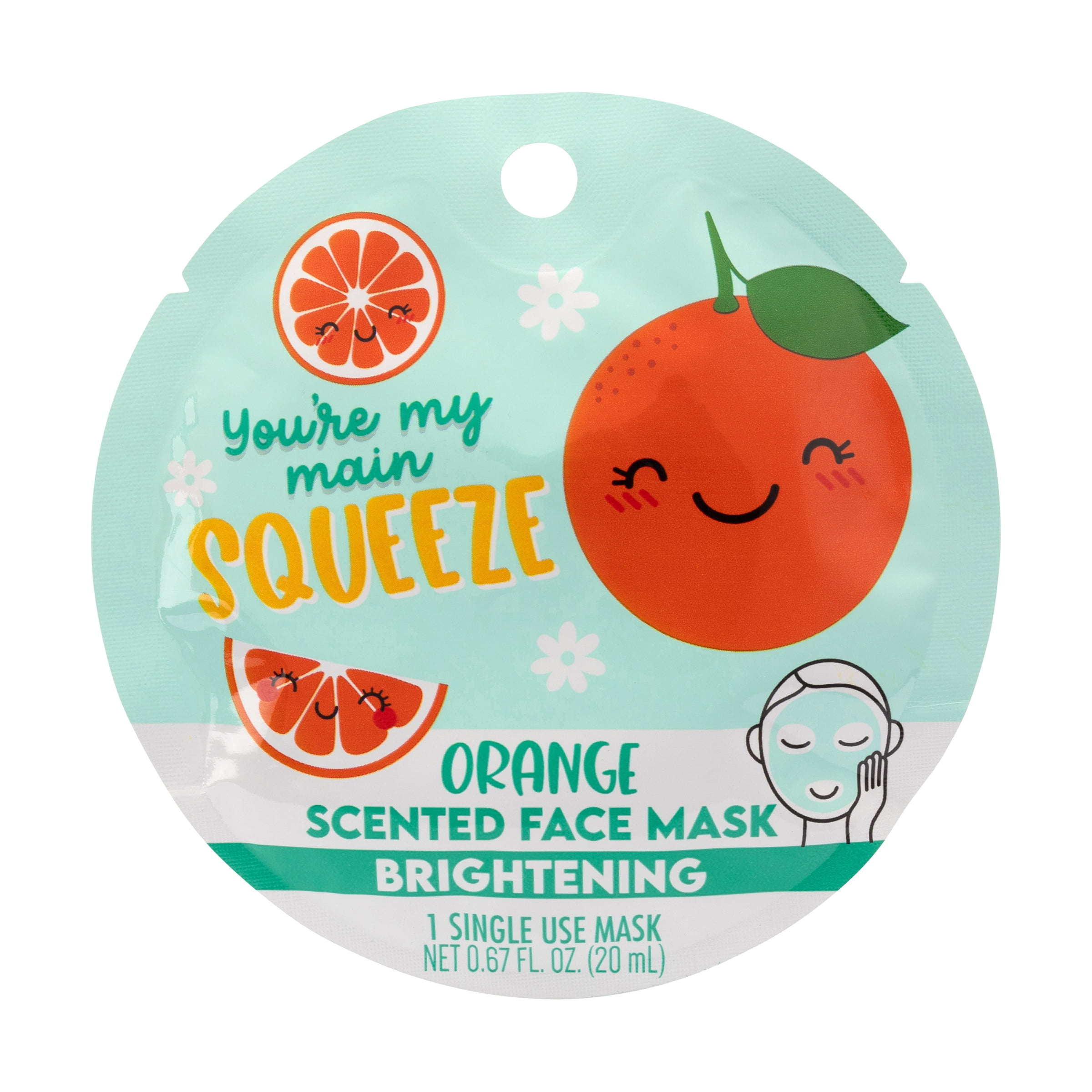 Taste Beauty Scented Face Masks - Orange - Walmart.com