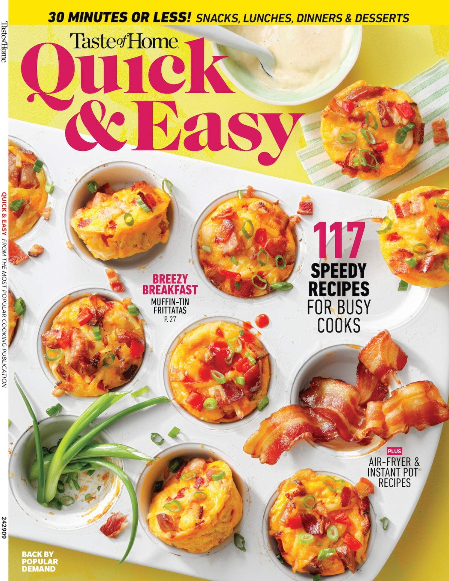 Taste Of Home - Quick Easy: 117 Speedy Recipes, 30 Minutes Or Less, 5 ...