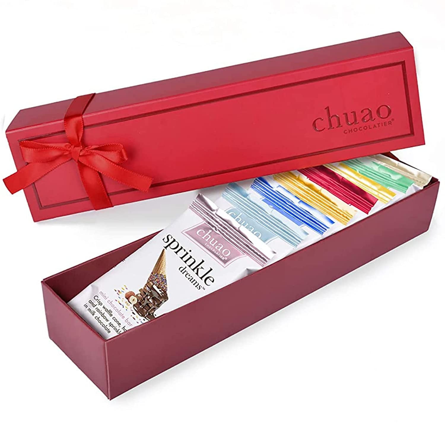 Taste the Joy Assorted Mini Gourmet Chocolate Bars Gift Box | Milk and ...
