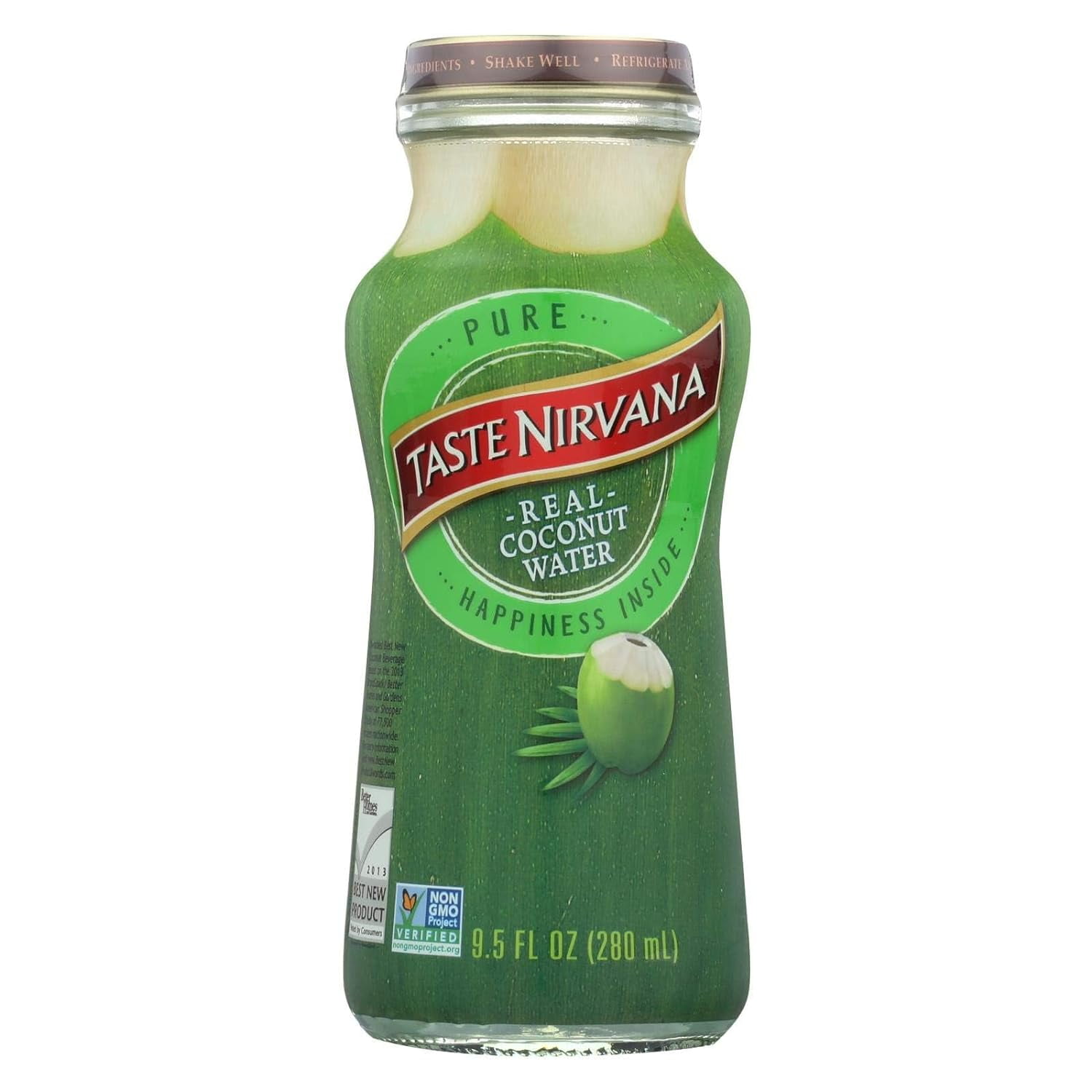Taste Nirvana Real Coconut Water -- 9.5 fl oz Pack of 3 - Walmart.com