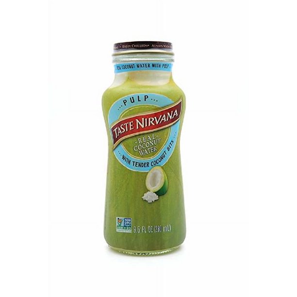 Taste Nirvana Real Coconut Water, Coco Pulp with Tender Coconut Bits, 9 ...