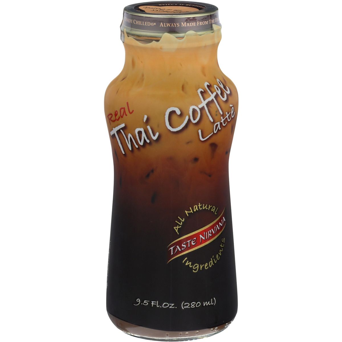 Taste Nirvana Real Thai Coffee Latte - Case of 12 - 9.5 fl oz - Walmart.com