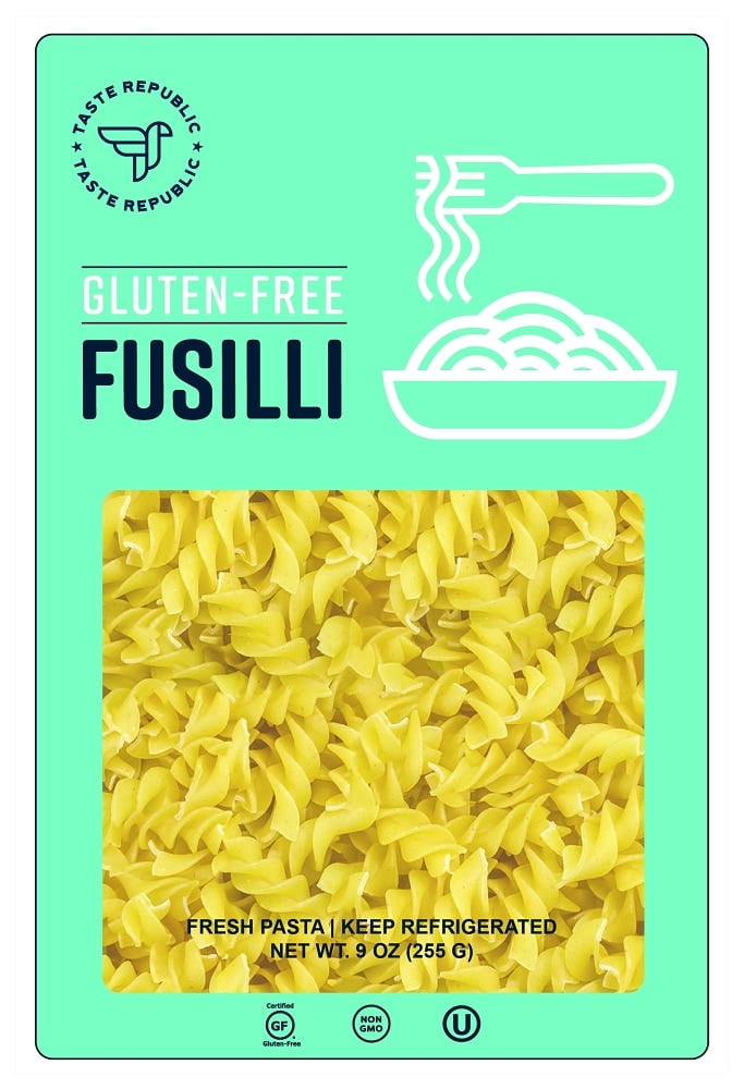 Taste Republic Fresh Fusilli Pasta Gluten Free, 9 OZ, 6 Pack - Walmart.com