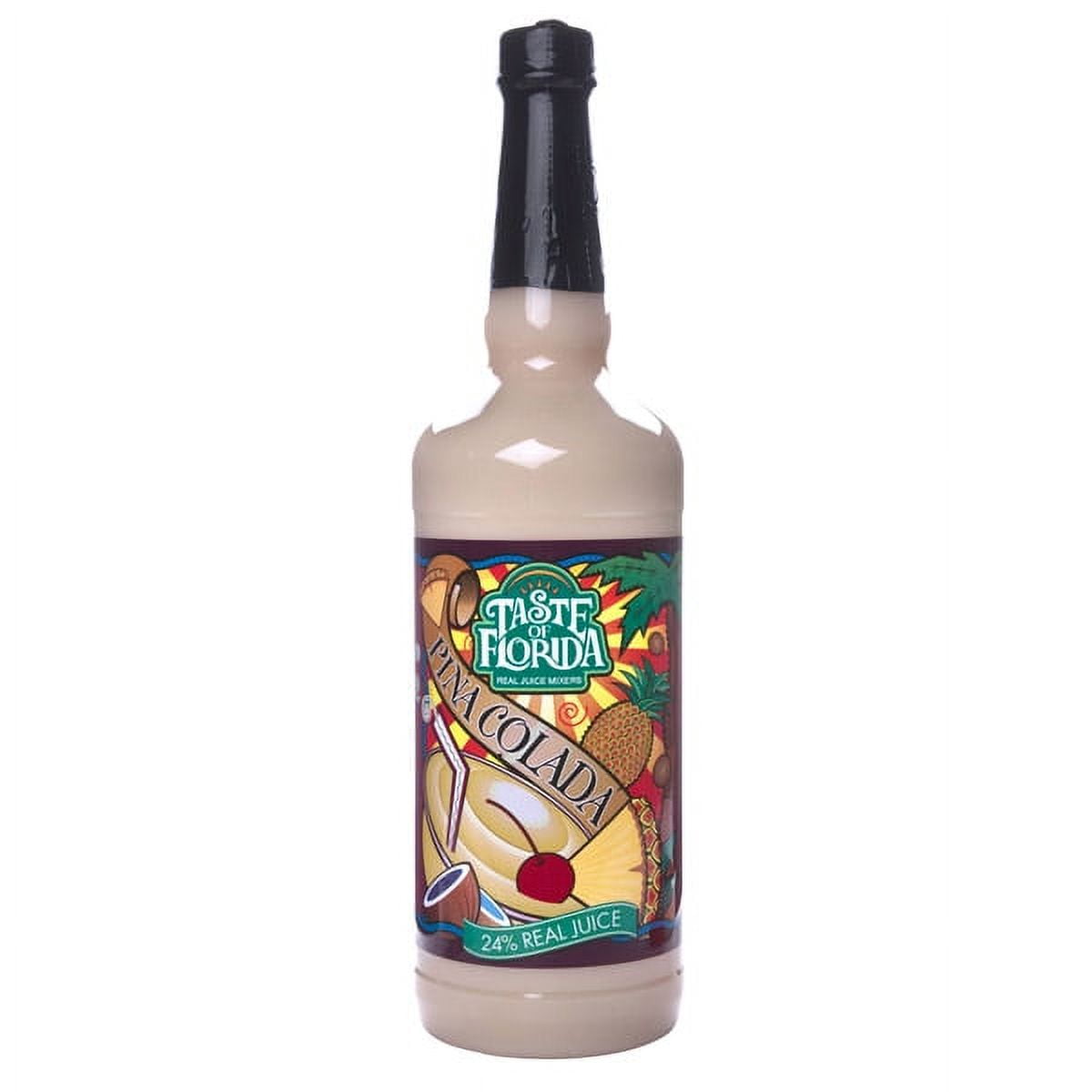 Taste of Florida Pina Colada Ready Drink Non-Alcoholic Real Juice ...