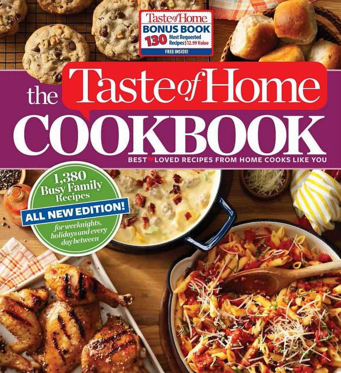 Taste of Home Cookbook 4th Edition with Bonus (Other) - Walmart.com