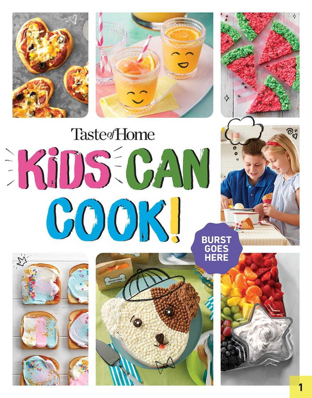 TASTE OF HOME KIDS CAN COOK (Hard Cover) - Walmart.com