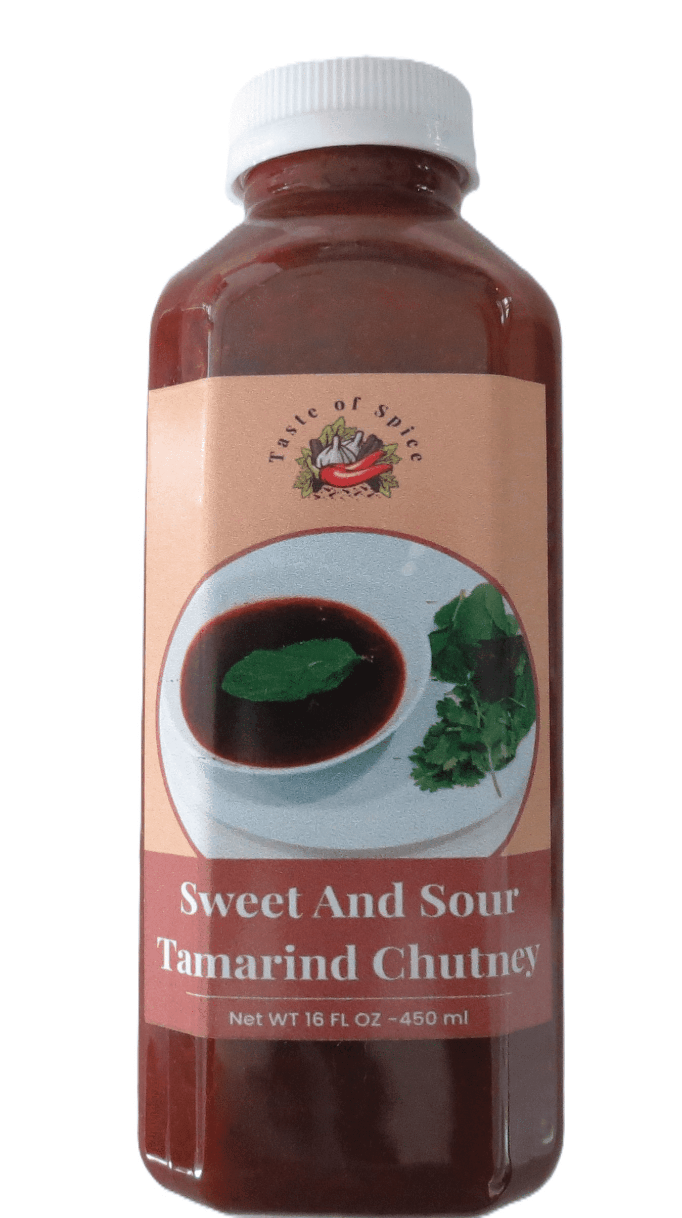 Taste of Spice Tamarind and Date Chutney, Sweet and Sour, 16 oz Bottle ...