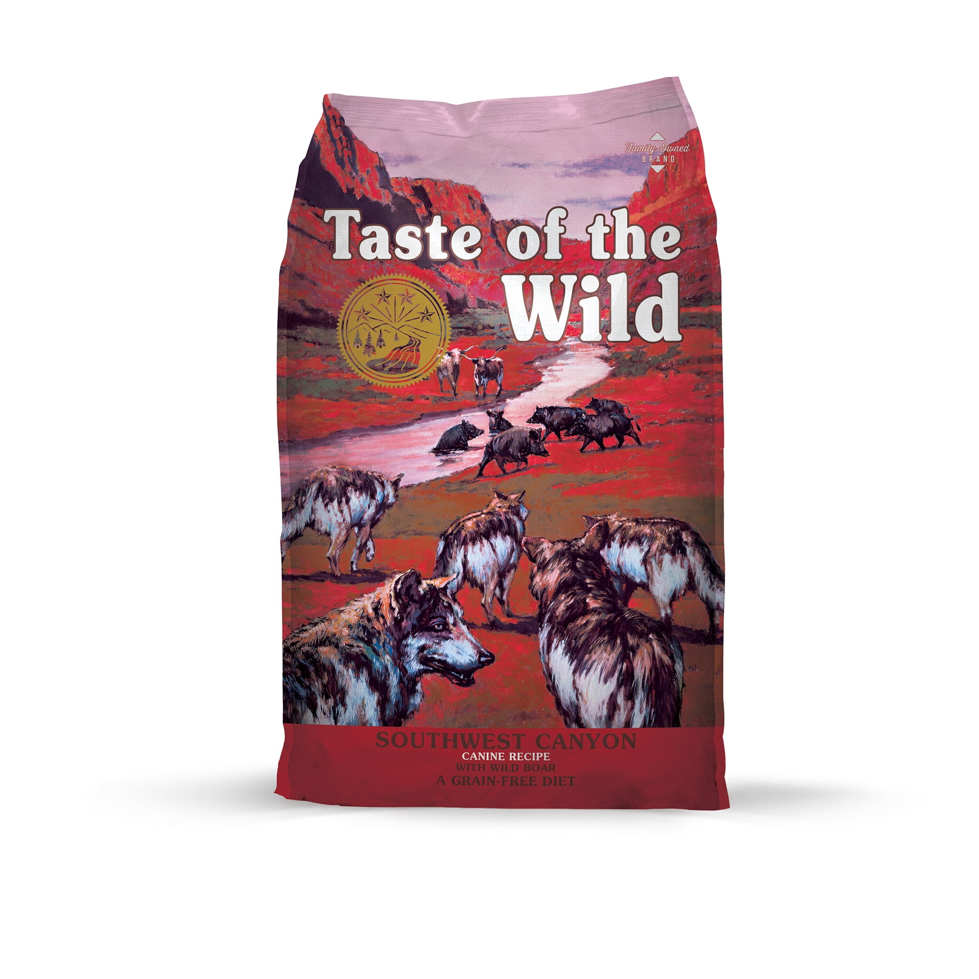 Taste of the Wild Grain-Free Wild Boar Southwest Canyon Dry Dog Food, 5 ...