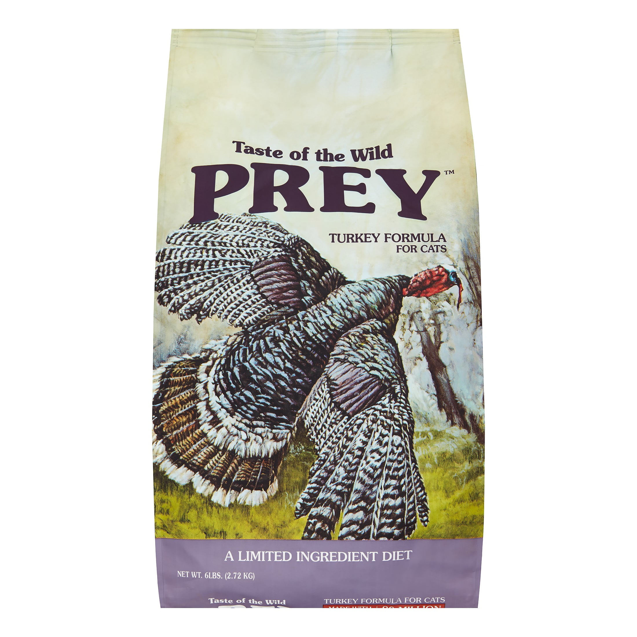Taste of the Wild Prey Limited Ingredient Turkey Formula Dry Cat Food ...