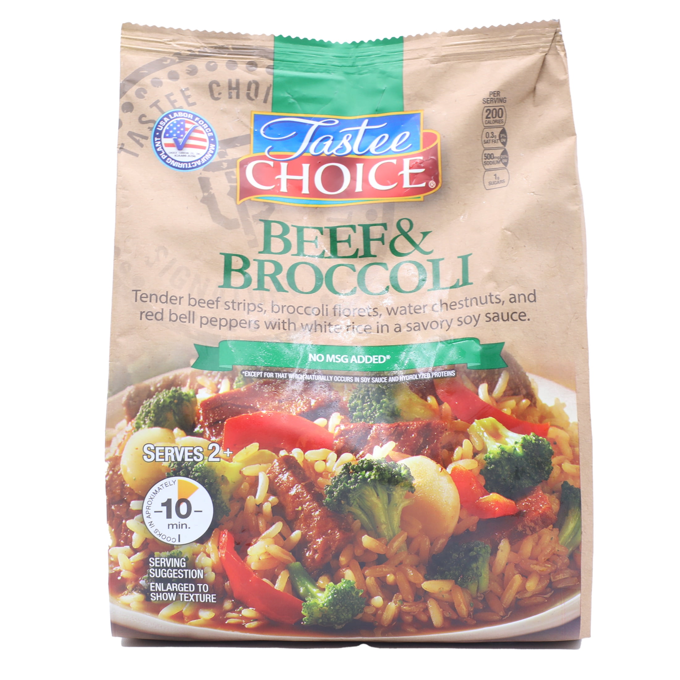 Tastee Choice Beef & Broccoli, Frozen Meal 24 oz. - Walmart.com