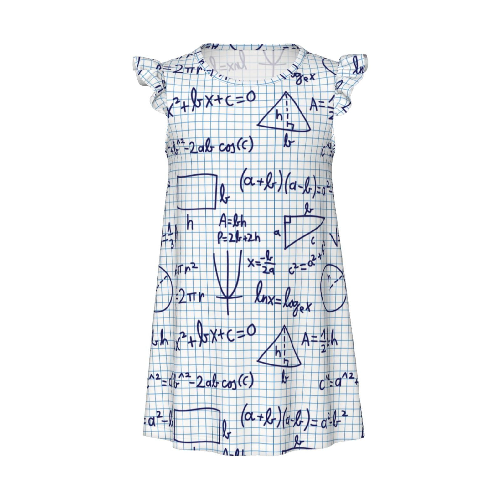 Tasteful Math equation Girls Nightgowns, Pajamas for Girls, Soft ...