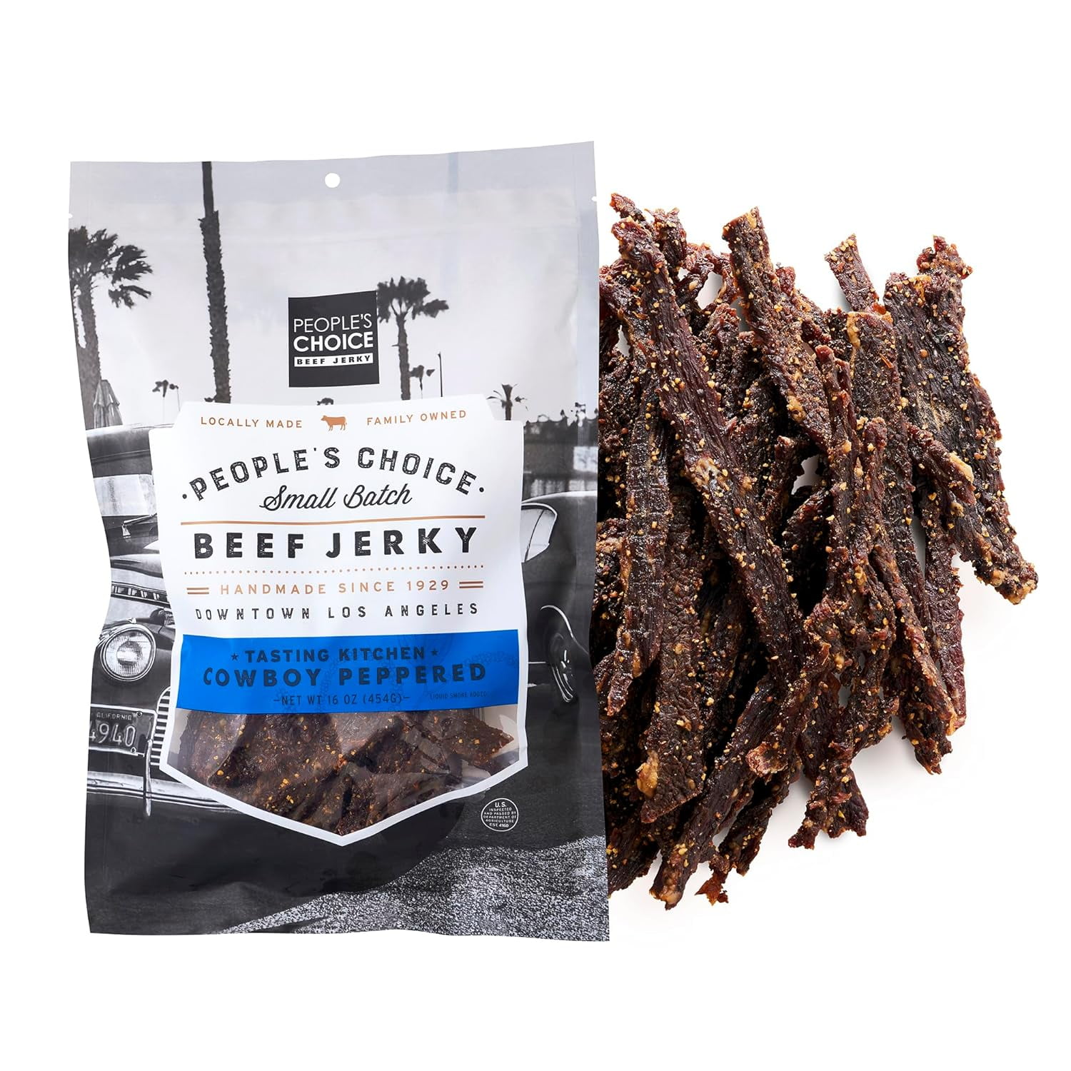 - Tasting Kitchen - Cowboy Peppered Beef Jerky - Camping Food ...