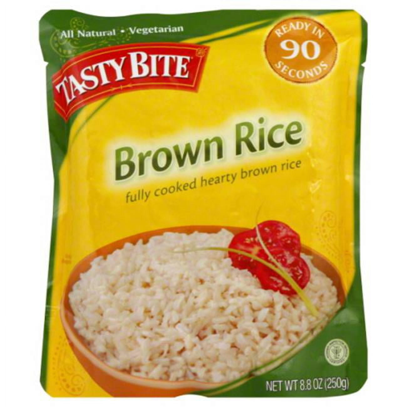 TASTY BITE RICE BRWN-8.8 OZ -Pack of 12 - Walmart.com