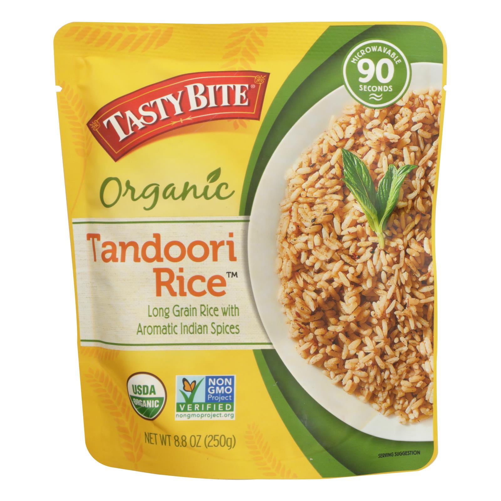 Tasty Bite RBread y To Eat Tandoori Rice - Case of 6 - 8.8 OZ - Walmart.com