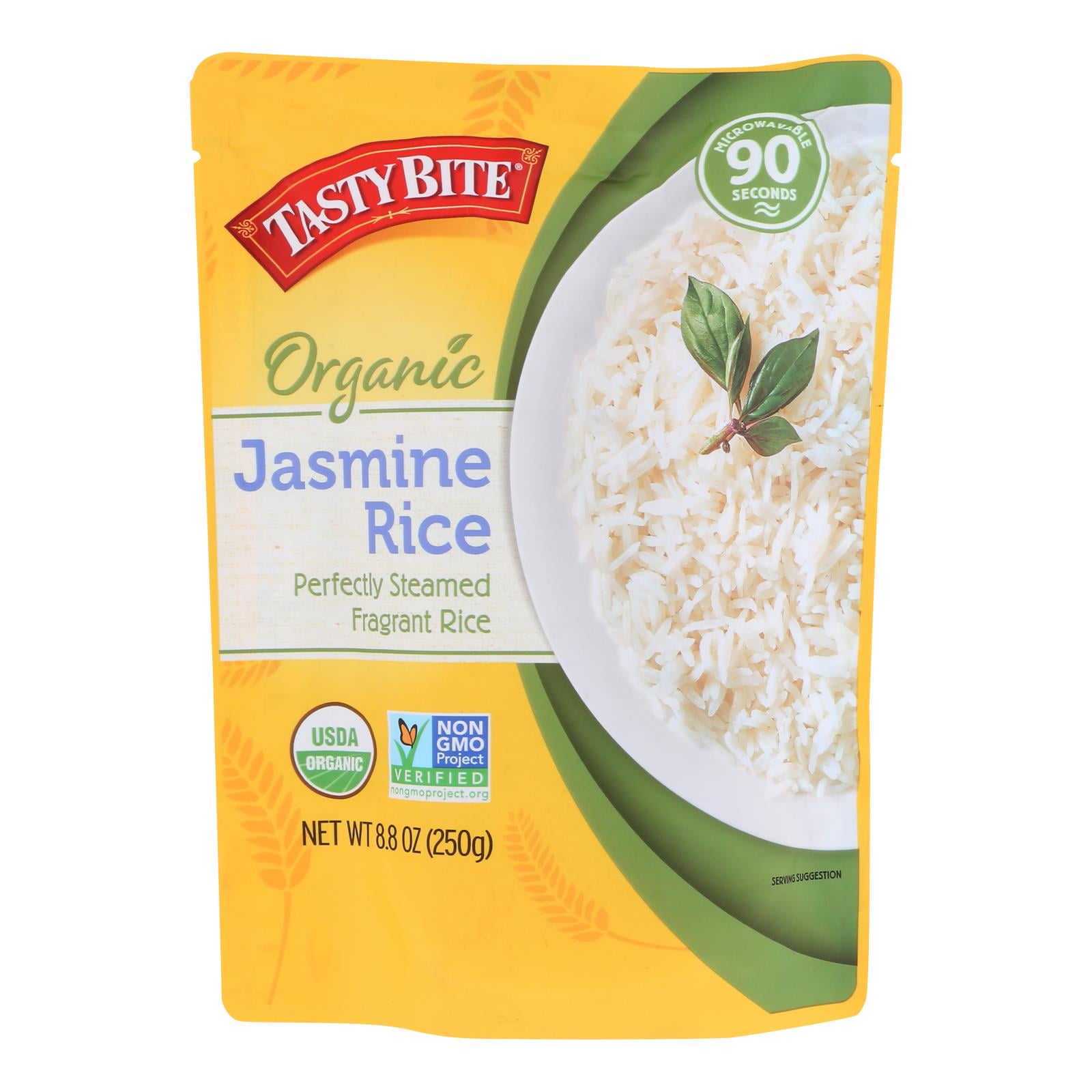 Tasty Bite - Rice Jasmine - Case of 12-8.8 OZ - Walmart.com