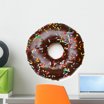 Donut with Sprinkles Wall Mural by Wallmonkeys Peel and Stick Graphic ...