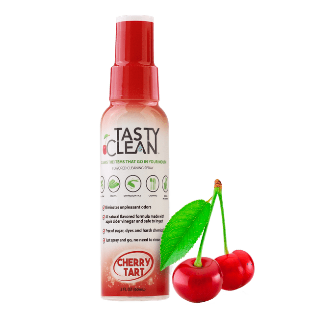 Tasty Clean All- Natural Cleaning Spray for Retainers, Mouth Guards ...