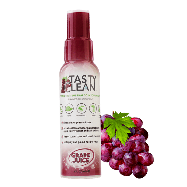Tasty Clean All- Natural Cleaning Spray for Retainers, Mouth Guards ...
