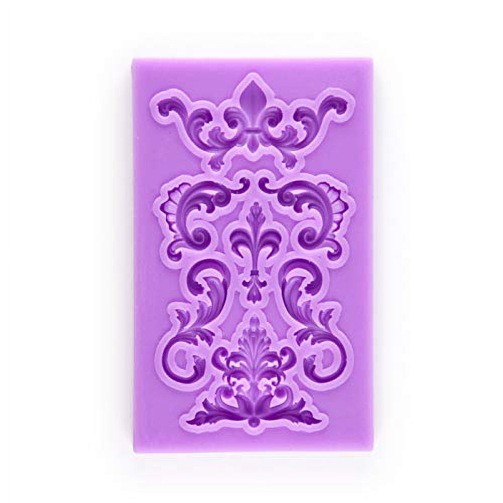 Tasty Molds Small Baroque Vintage Curlicues Scroll Fondant Silicone ...