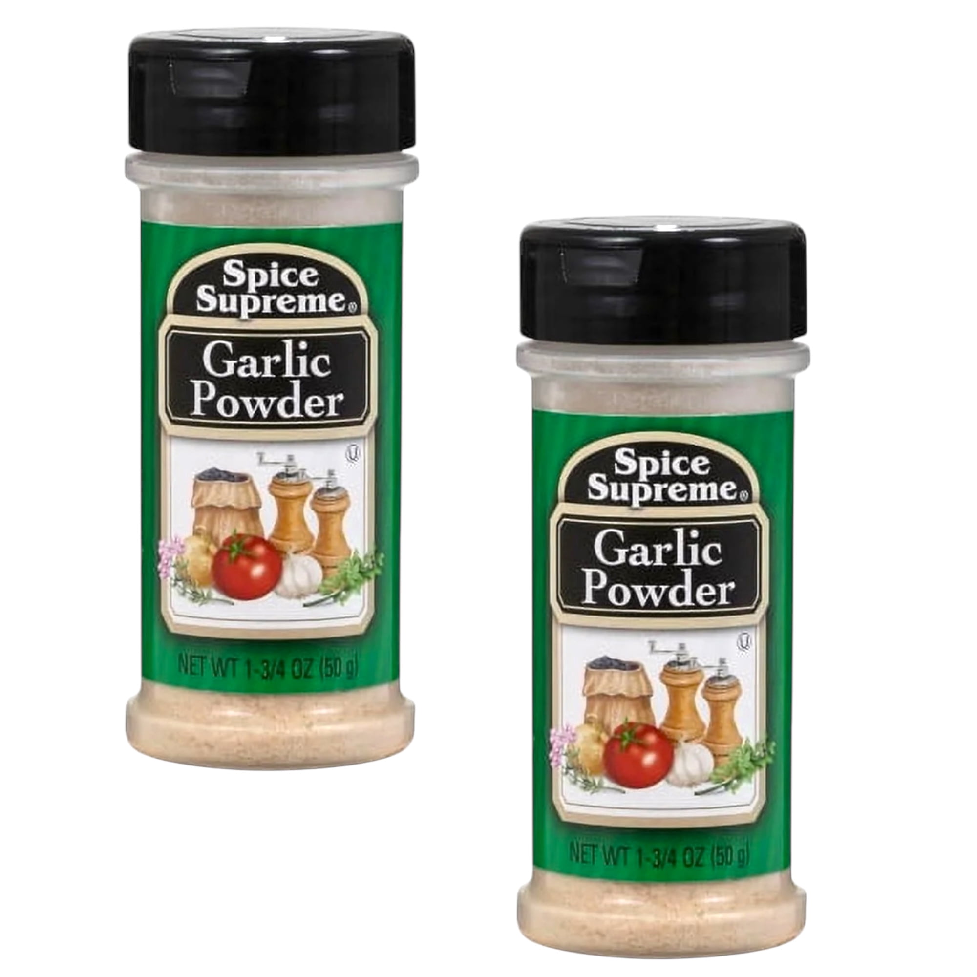 Tasty Spice Supreme Garlic Powder 2 Pack 1-3/4 oz - Walmart.com