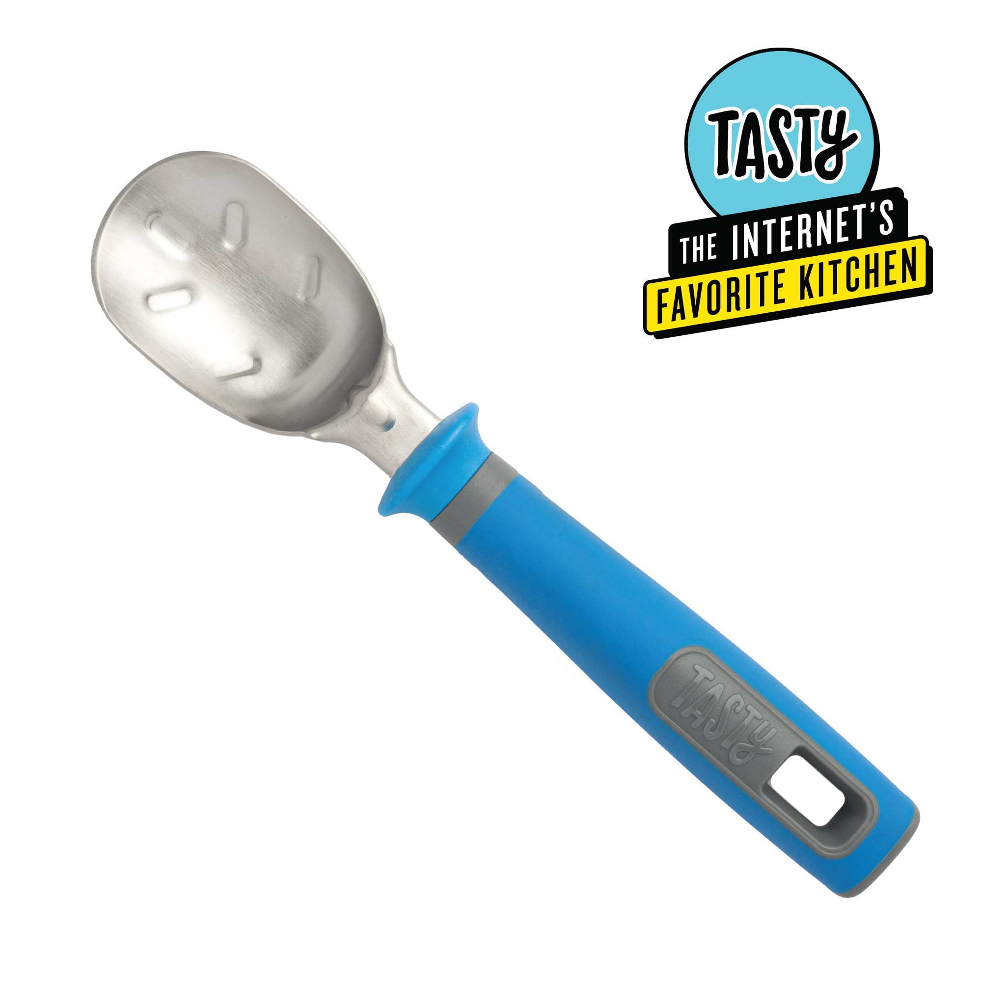 Tasty Stainless Steel Classic Ice Cream Scoop, 9.5"x2", Royal Blue ...