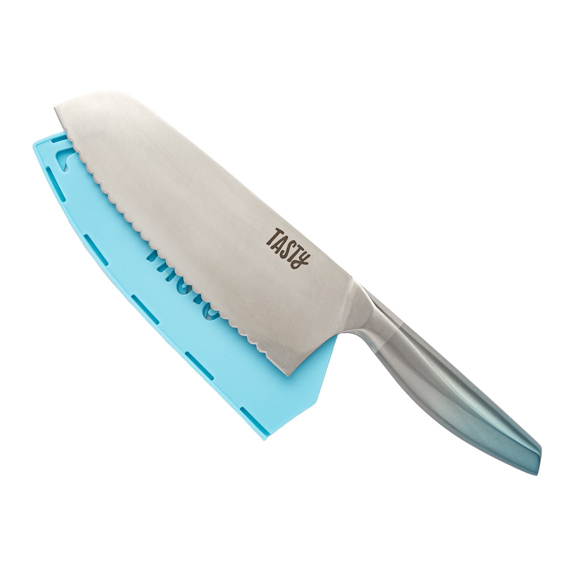 Tasty Stainless Steel Megatoku Oversized Santoku Knife, 3.2" Blade ...