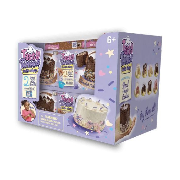 Tasty Tinies Bake Shop Cake Mix Kits- Contains Cake and Frosting Mix ...