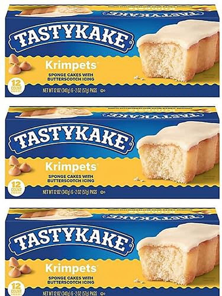 Tastykake Butterscotch Krimpets - 3 Boxes - Walmart.com