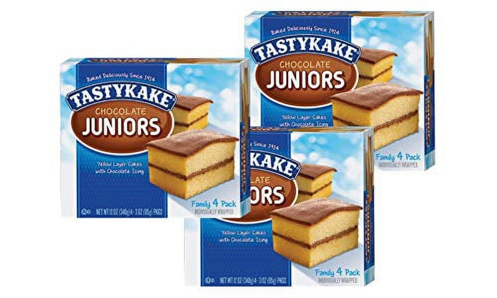 Tastykake Chocolate, Coconut or Koffee Kake Juniors, Family Size 4 Pack ...