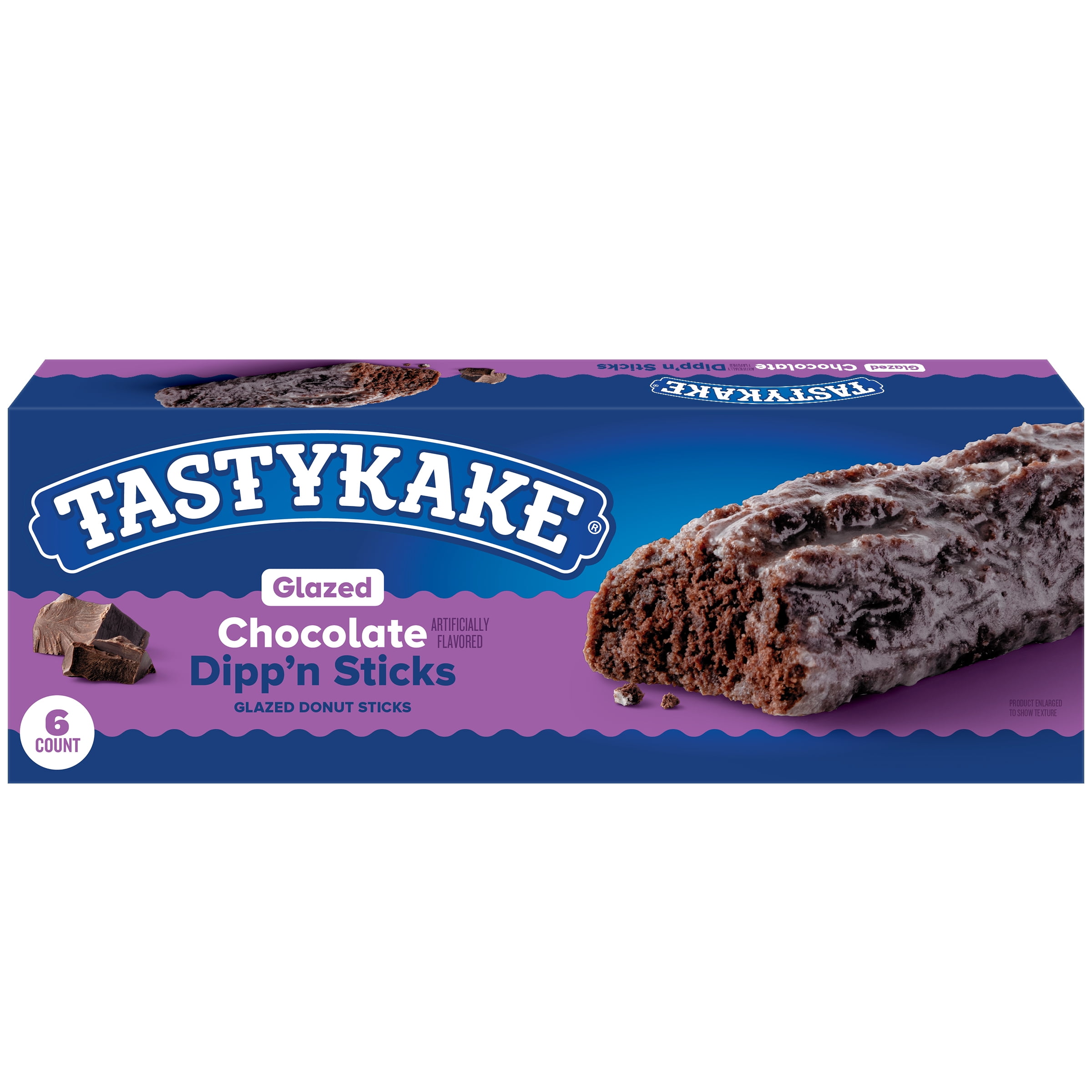 Tastykake Glazed Chocolate Flavored Dipp'n Sticks, Glazed Chocolate ...