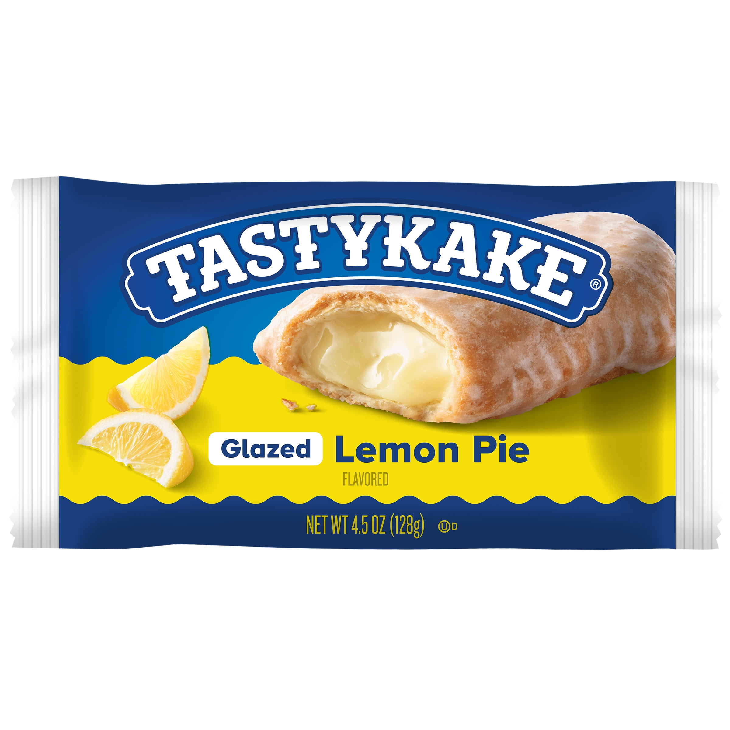 Tastykake Glazed Lemon Pie, Individually Wrapped Snack Pie, Fruit Pie ...
