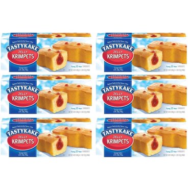 Tastykake Butterscotch Krimpets, 2 oz, 36 pk, Spongey Snack Cakes with ...