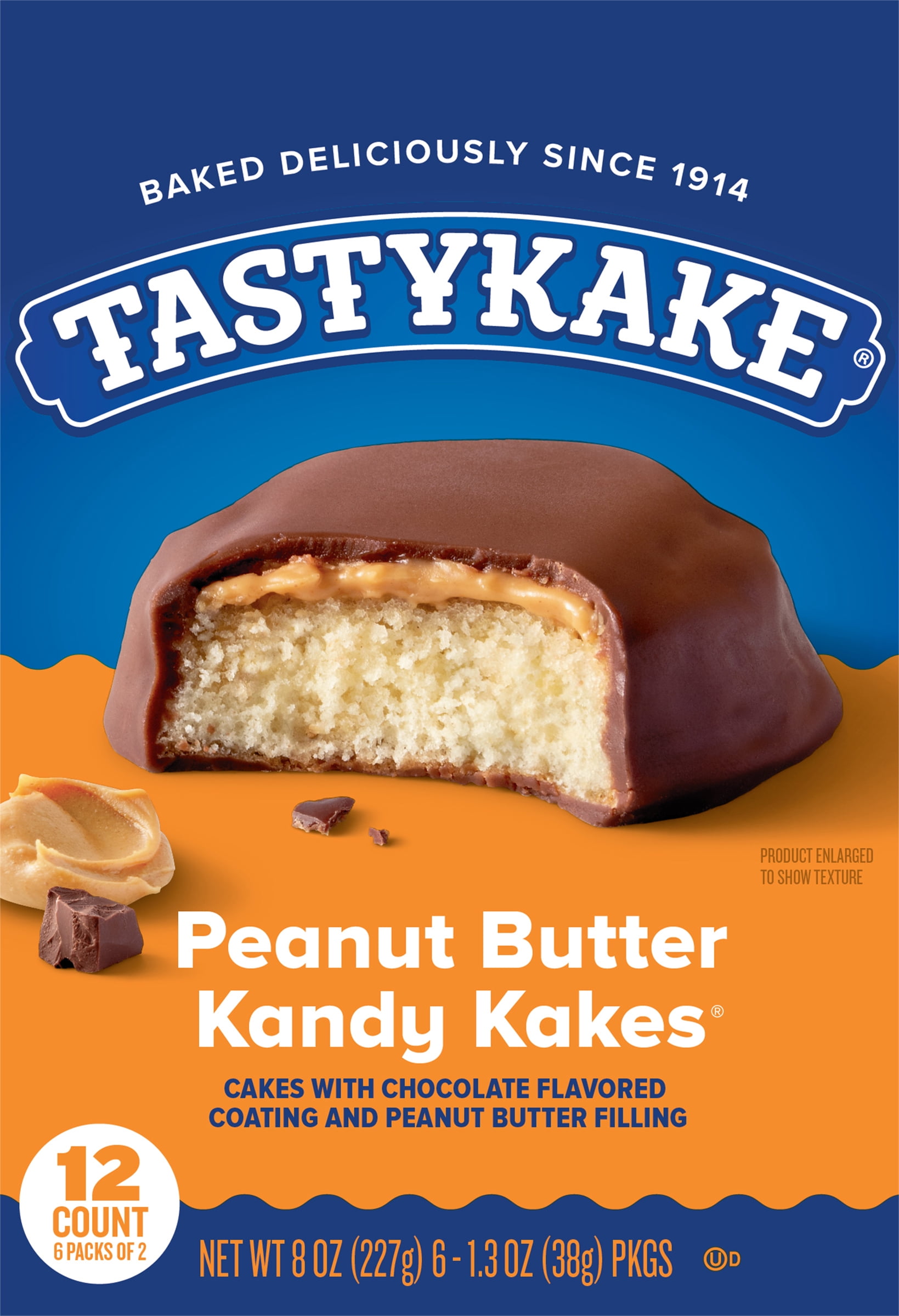 Tastykake: Tasty Bite-Size Peanut Butter Kandy Kakes, Perfect Desserts ...