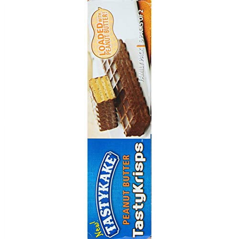 Tastykake Tastycrisps Peanut Butter Filled Chocolate Coated Wafers ...