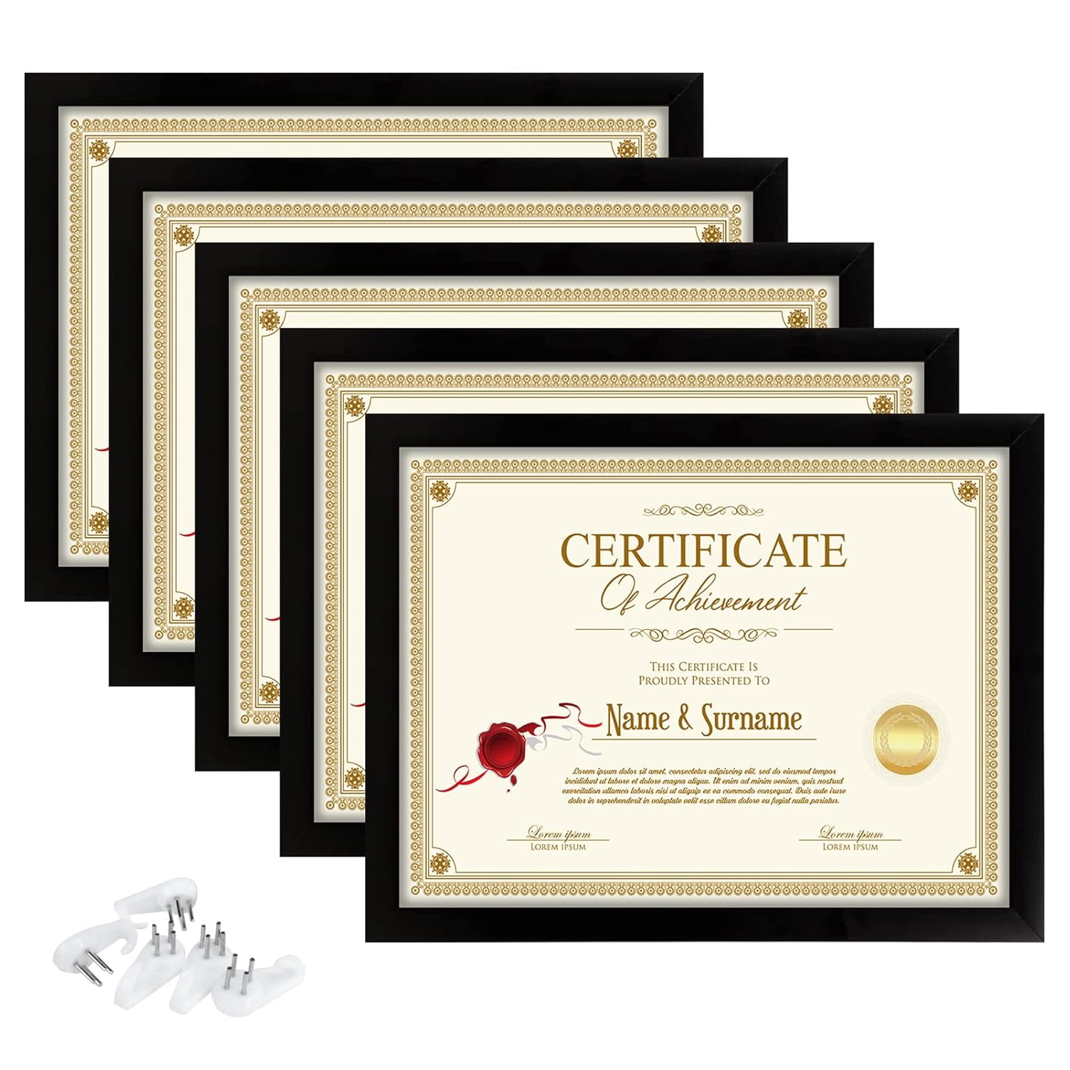 Tasybox 85x11 Document Frame Certificate Diploma Frame with High ...