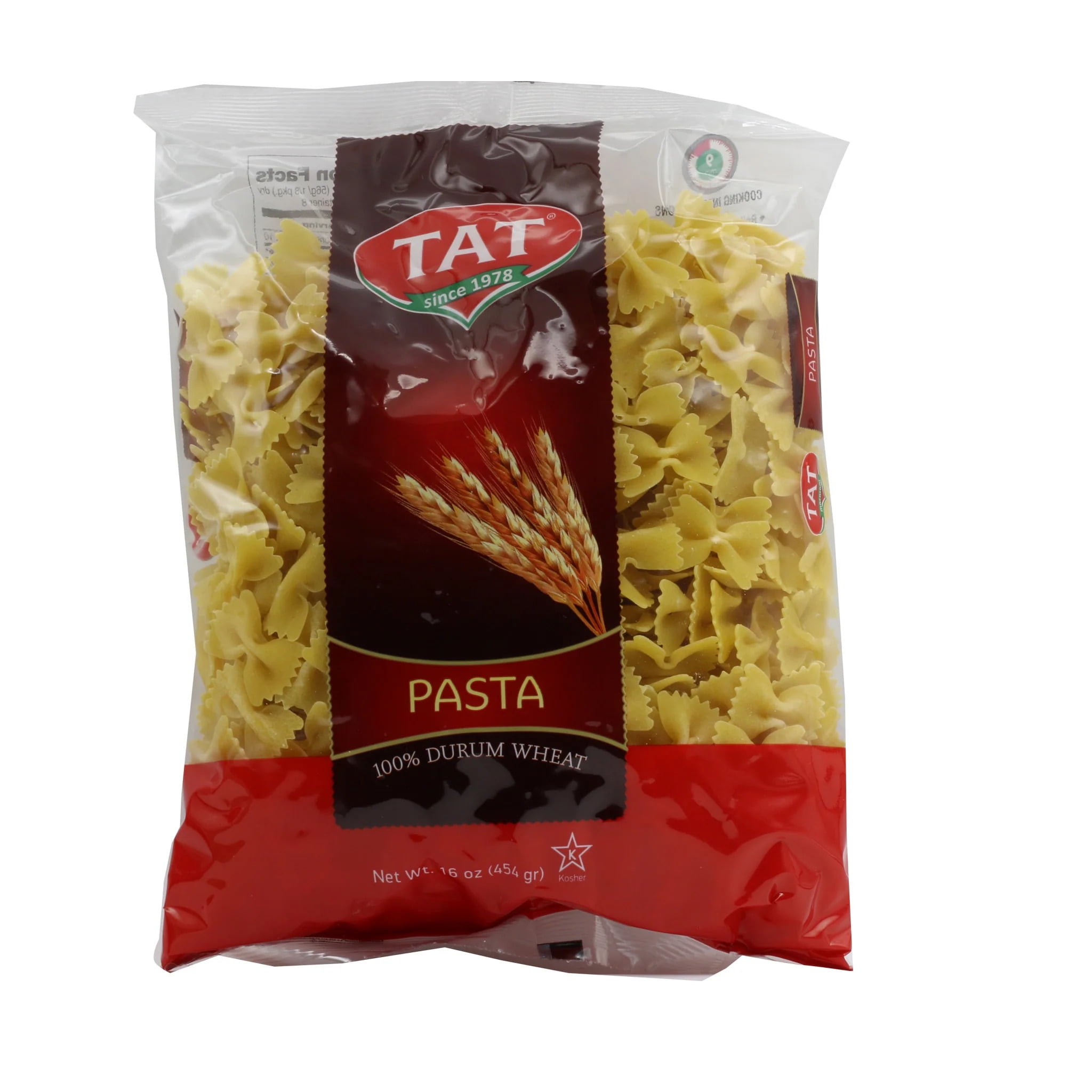 Tat Farfalle 16 Oz (454 Gr) - Walmart.com