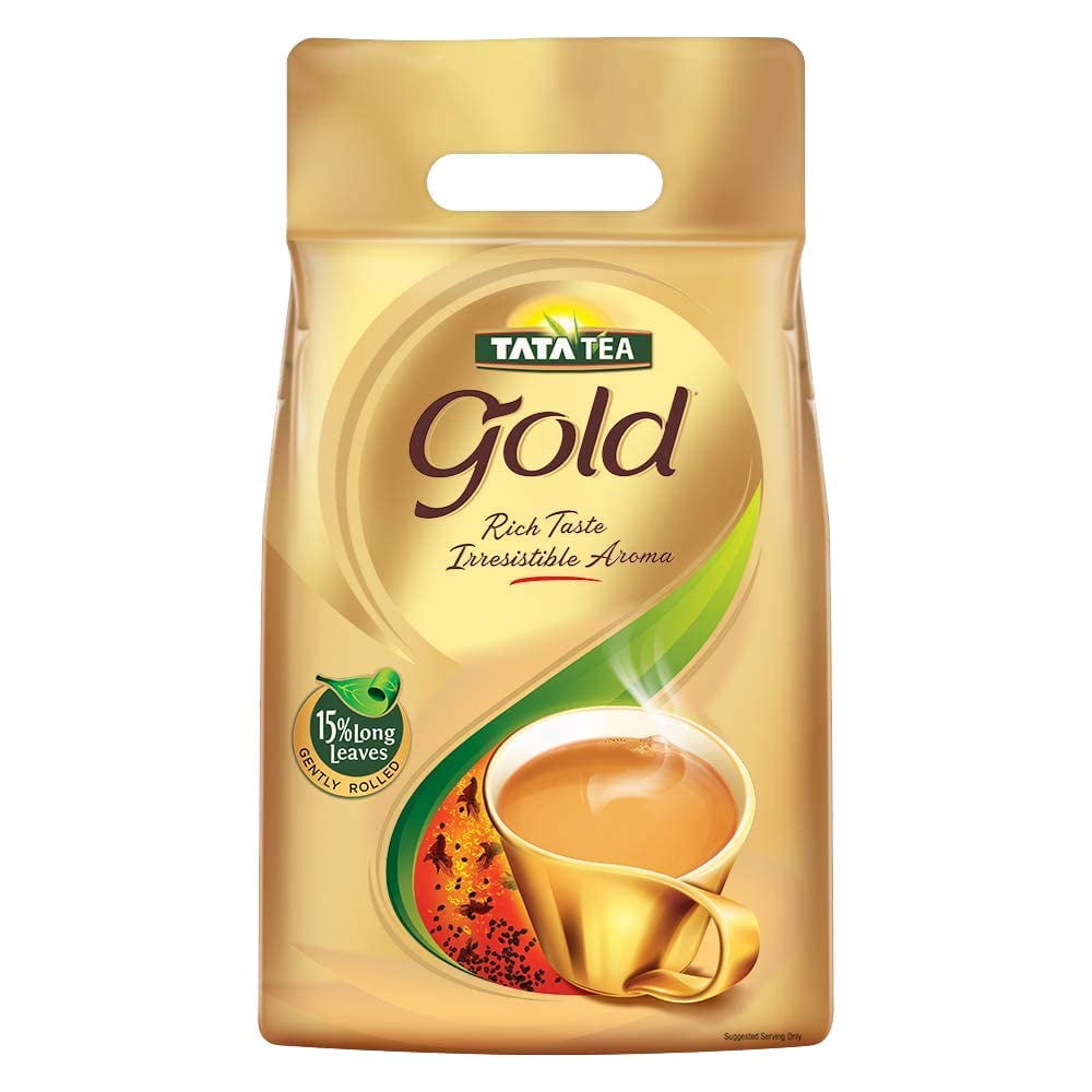 Tata Tea Gold | Assam Teas With Gently Rolled Aromatic Long Leaves ...