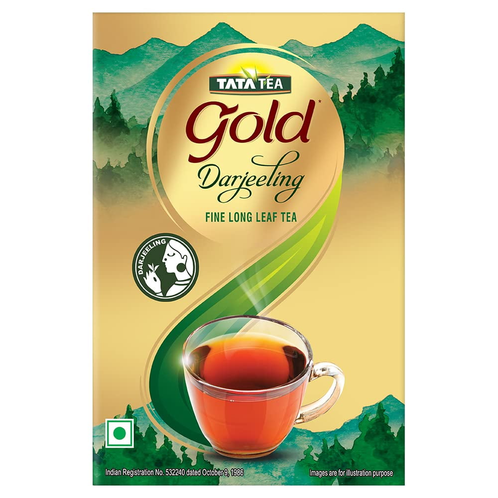 Tata Tea Gold Darjeeling | Fine Long Leaf Authentic Darjeeling Tea ...