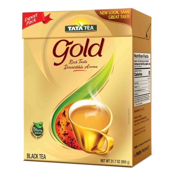Tata Tea Gold Loose Black Tea 900g - Walmart.com
